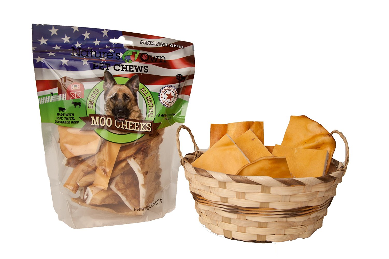 Best Buy Bones Moo Cheeks Bag Treat - 8 oz Bag