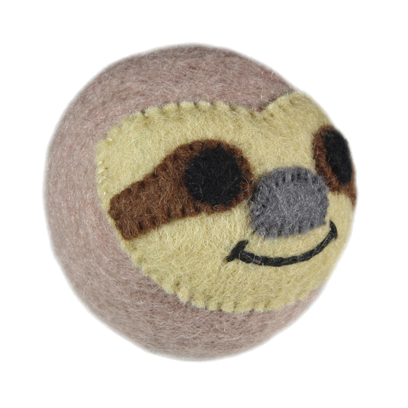 Wooly Wonkz Safari Toy Sloth