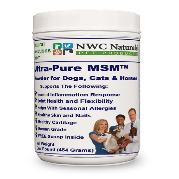 Ultra-Pure MSM™ Powder for Pets - 1 lb Canister