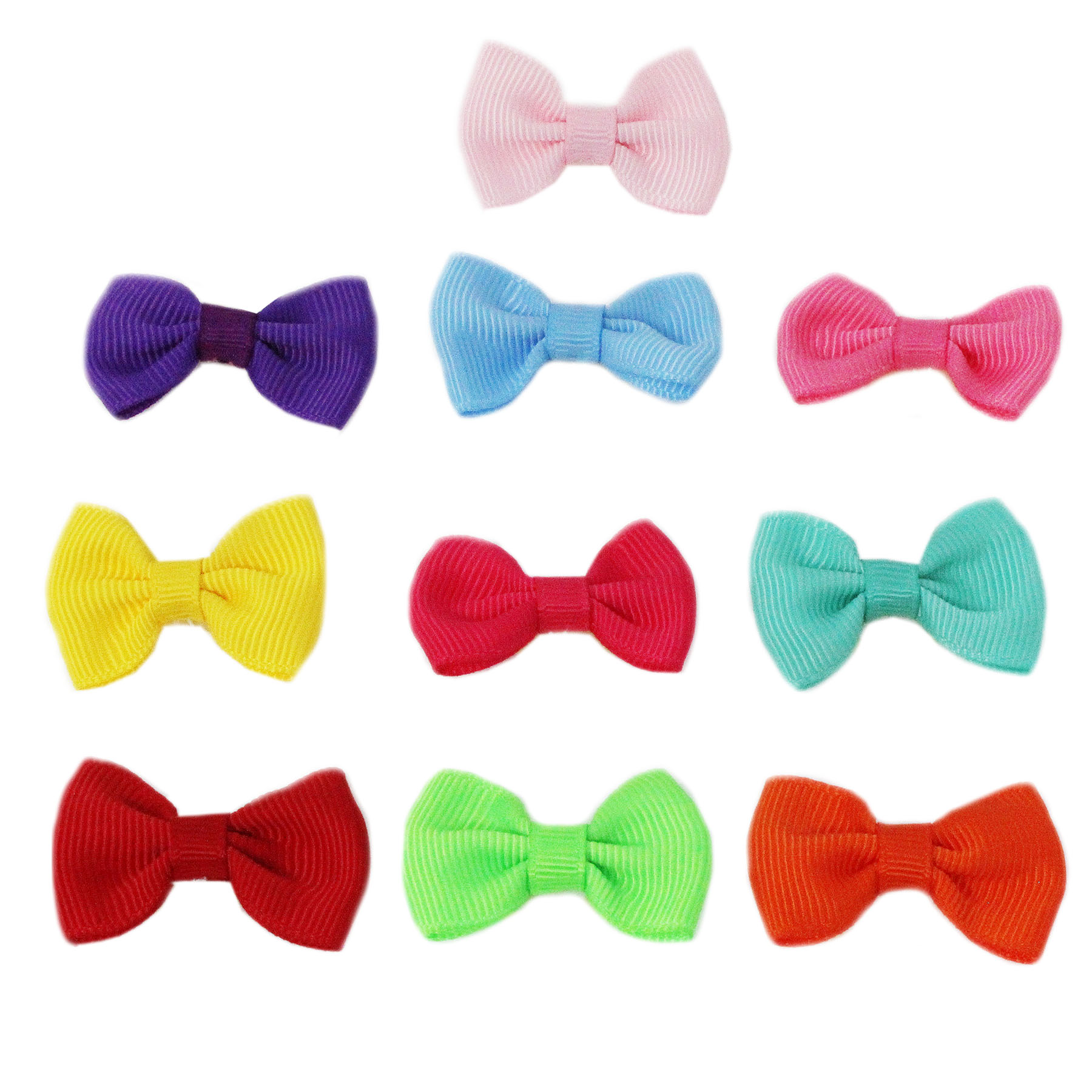 150 pc Canister of Solid Color Bows