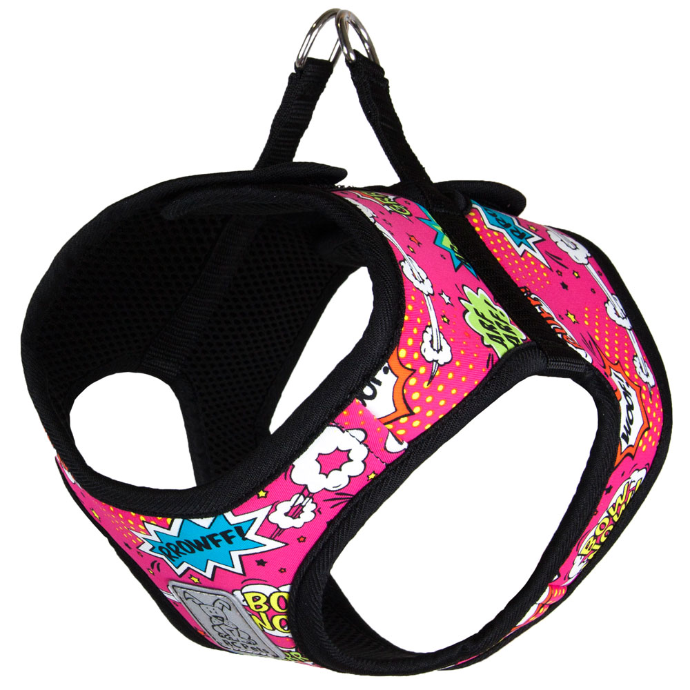 Step In Cirque Harness - Pink Comic Sounds