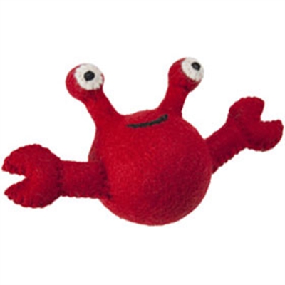 Wooly Wonkz Sea Toy Crab