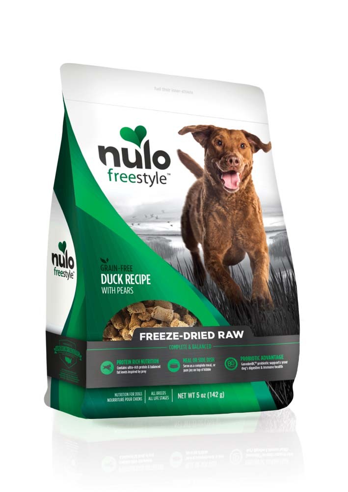 Nulo FreeStyle Freeze Dried Raw Grain Free Duck Dog Food