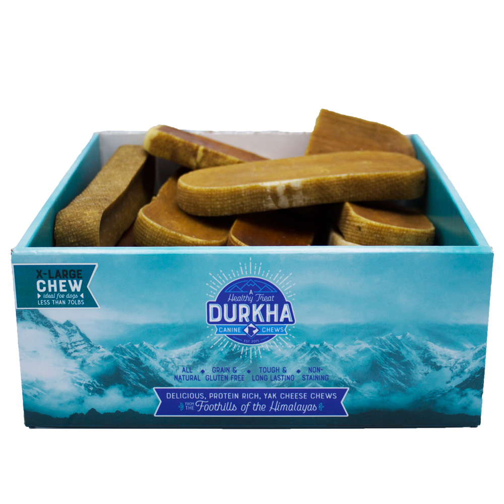 X Large Durkha Chew Bulk / 20 pc Display Box