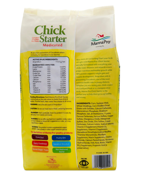 Manna Pro Chick Starter - Medicated