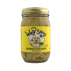 Wag Soup for Dogs - Chicken & Rice 16oz