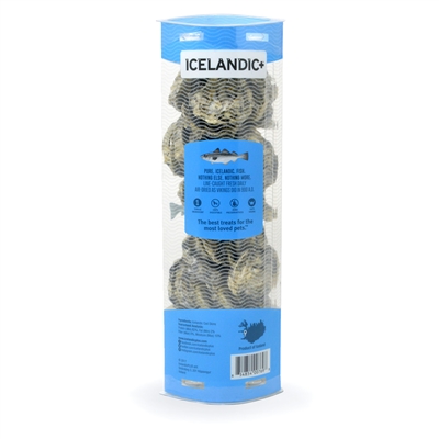 Icelandic+ Cod Skin Rolls (Fish Treat) - 3oz tubes