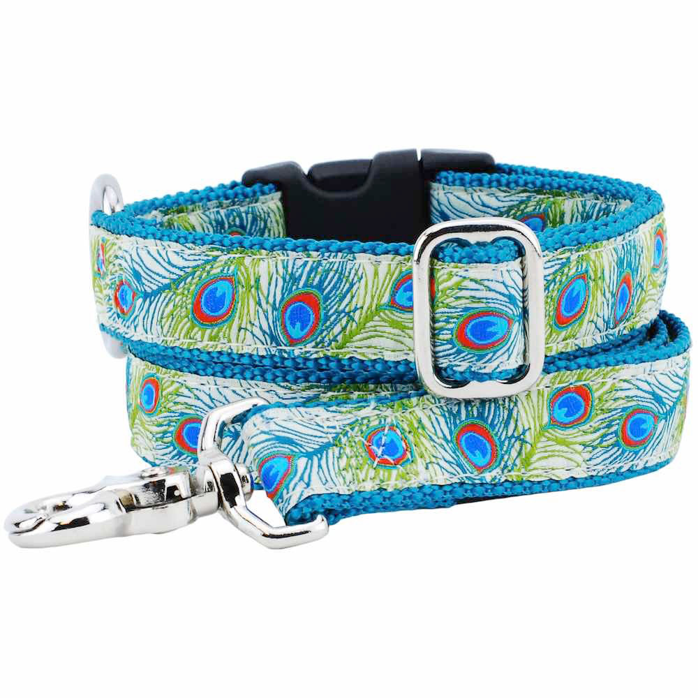 Paradise Found Cream Essential Collars with Optional Leash