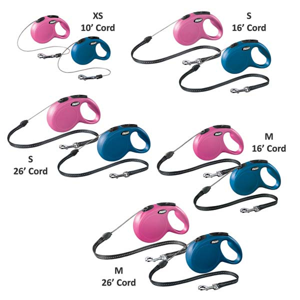 Flexi New Classic Cord Retractable Leads