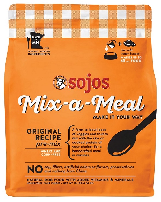Sojo's Mix-a-Meal Grain Free Recipe
