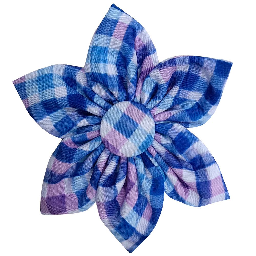 Purple Check Pinwheel by Huxley & Kent
