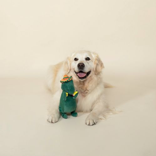 T-Mex Plush Dog Toy
