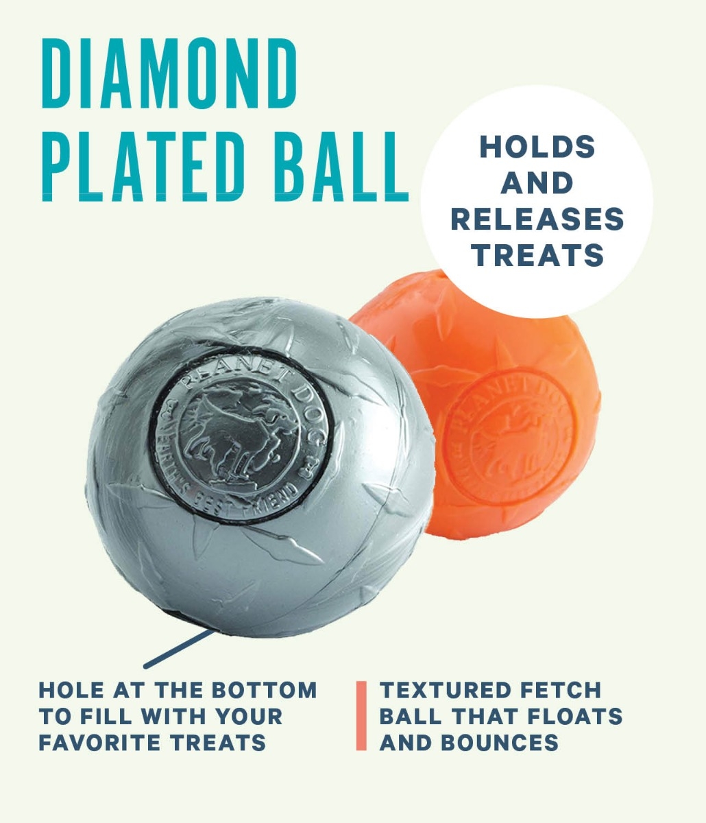 4" Orbee-Tuff® Diamond Plate Ball