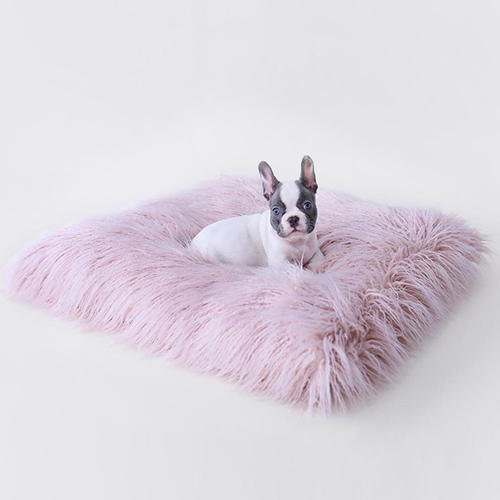 Himalayan Yak Dog Mat: Blush