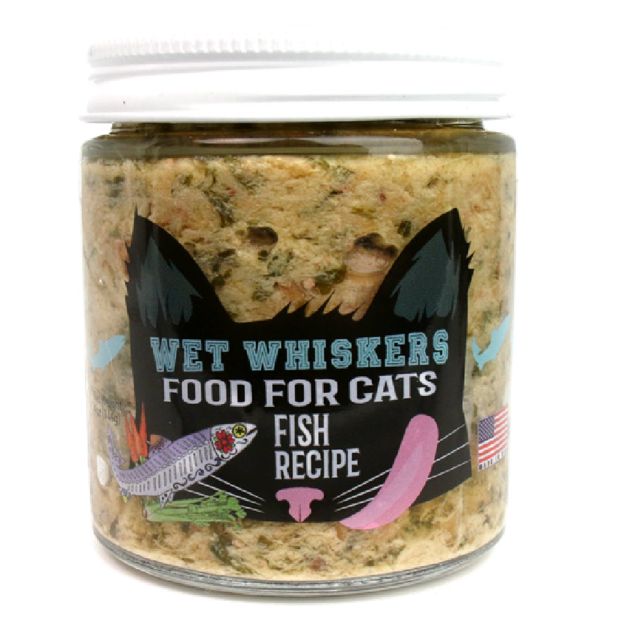 Wet Whiskers - Fish Recipe 4oz. Jars