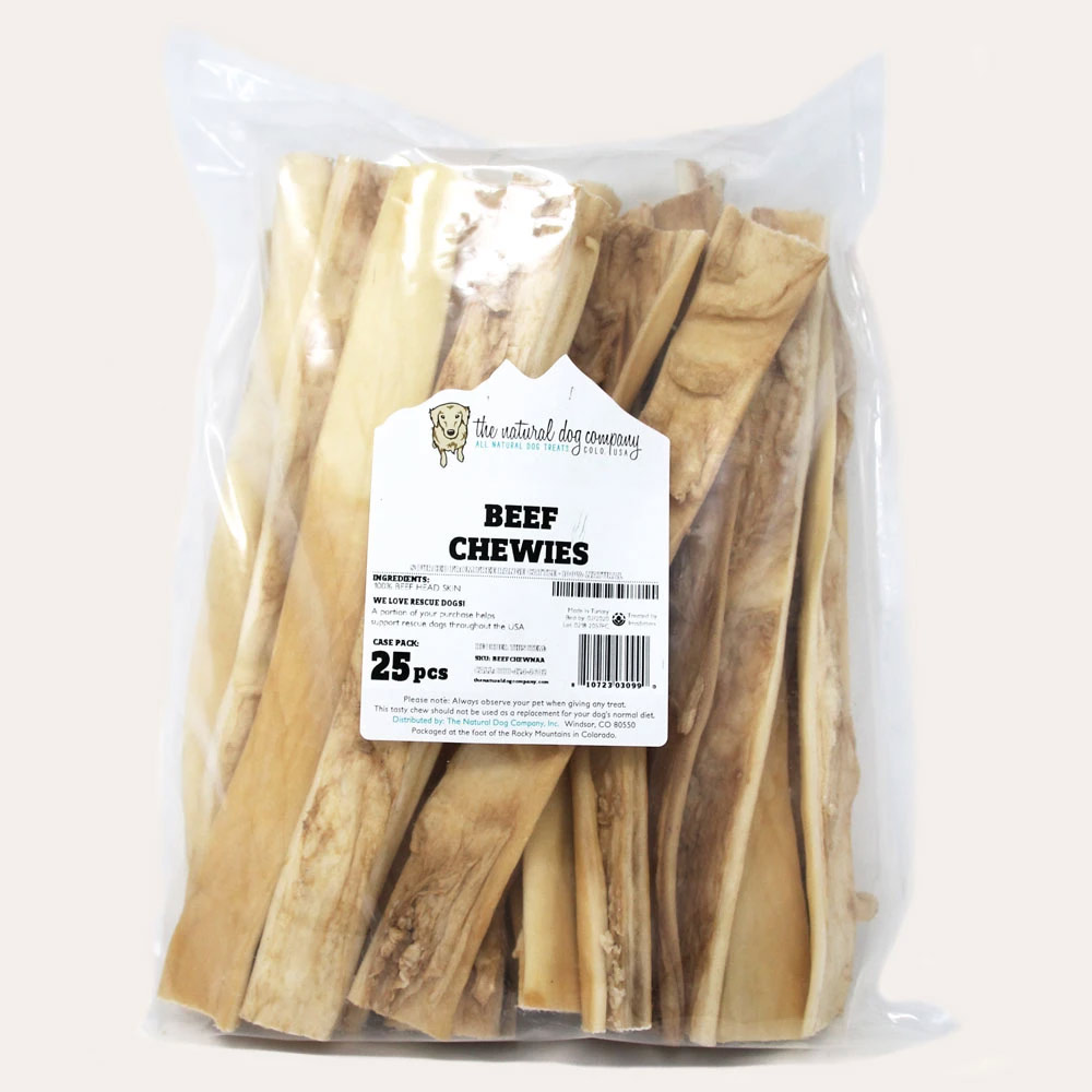 Large Beef Chewies (Head Skin)