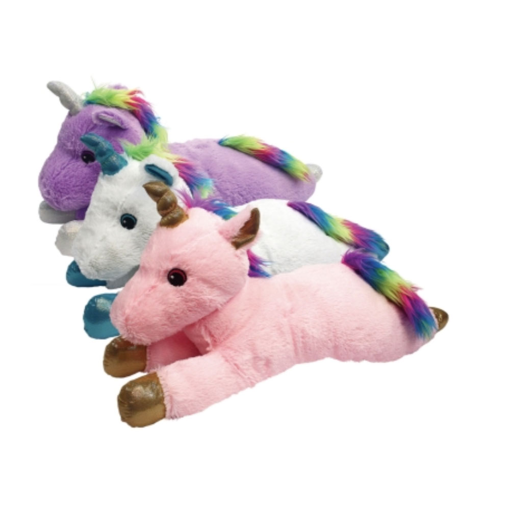 Jumbo Unicorns Dog Toys 24", Assorted