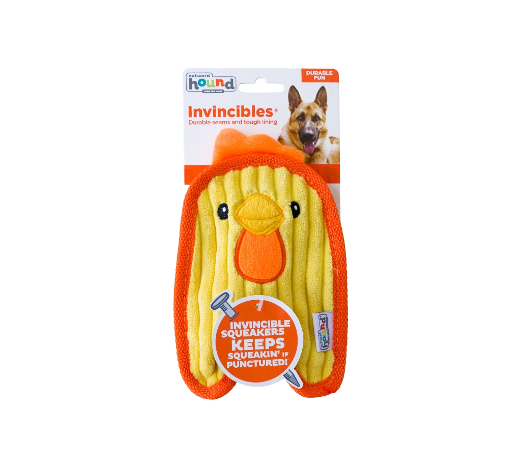 Yellow Chicky Invincibles Toy - XS
