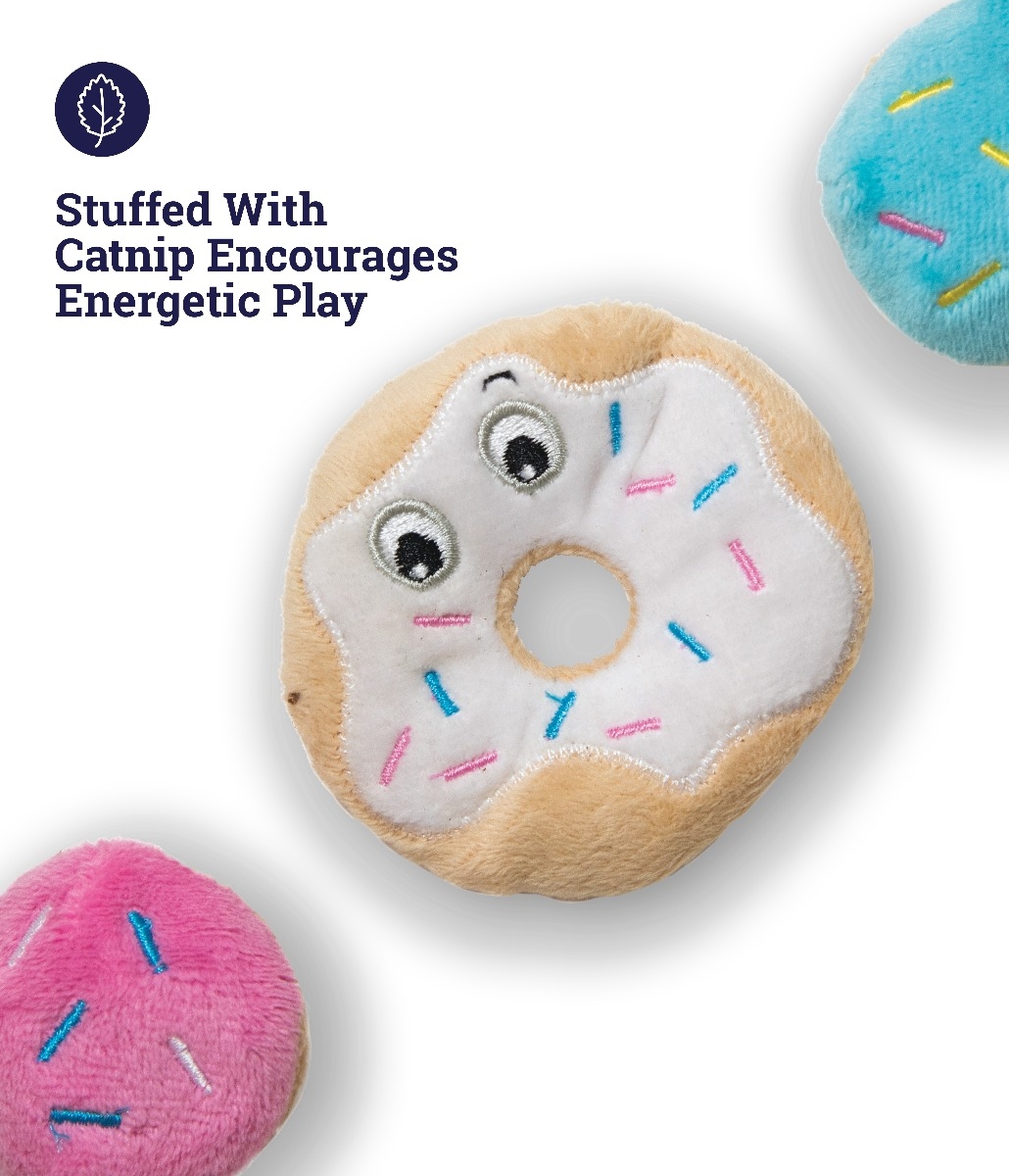 Petstages™ Donut 3 Pack Cat Toys