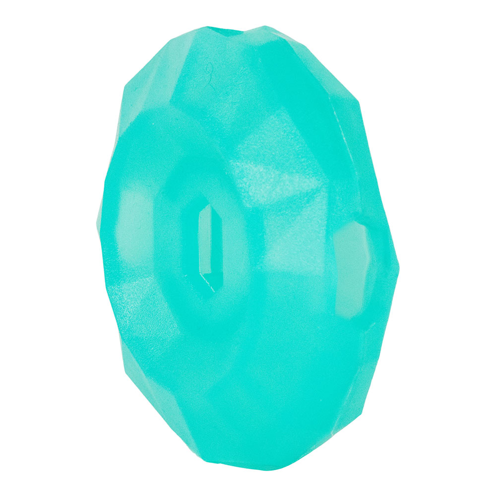 Mint Geo Disc Treat Stuffer Dog Toy