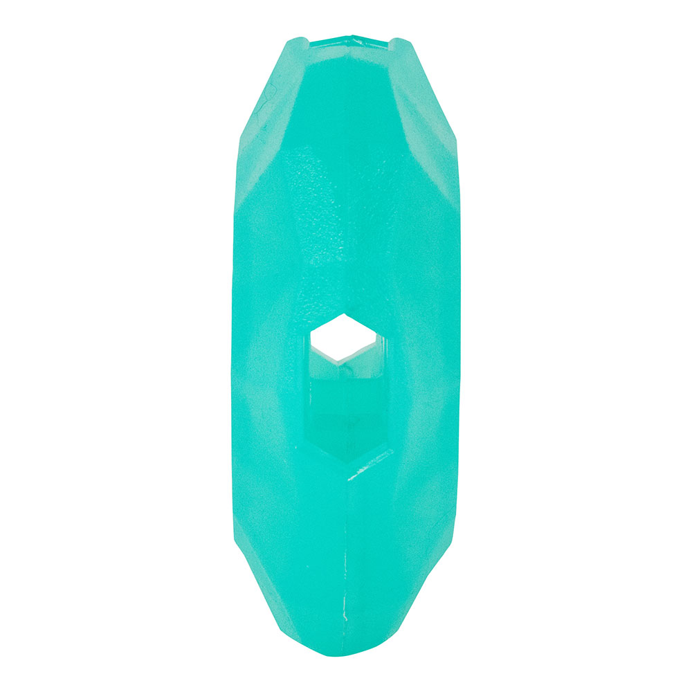 Mint Geo Disc Treat Stuffer Dog Toy