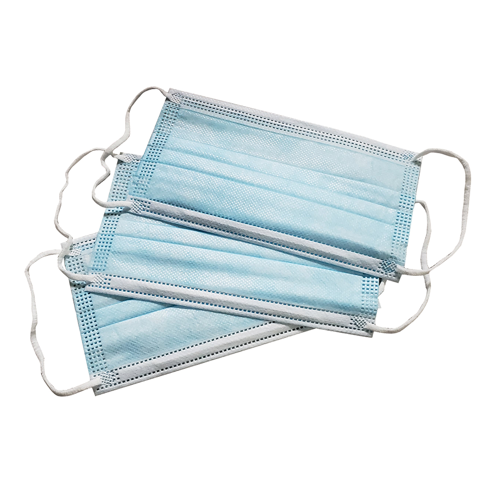 Disposable, Hypo-allergenic Standard Ear Loop Masks, 50-Pack