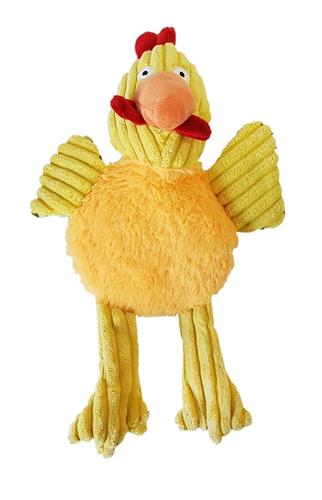 Chester the Chicken - Plush Toy with Full Body Squeaker
