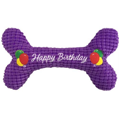 10" Happy Birthday Bone