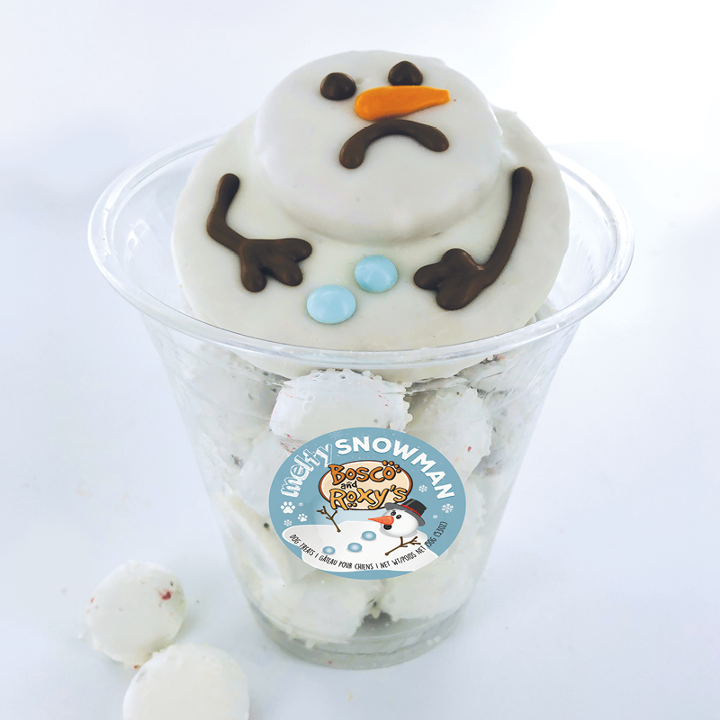 Pre-packaged Melty Man, 9/Case, Yappy Howlidays, MSRP $10.99