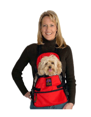 Outward Hound Pet-A-Roo™ Front Pet Carrier - Red