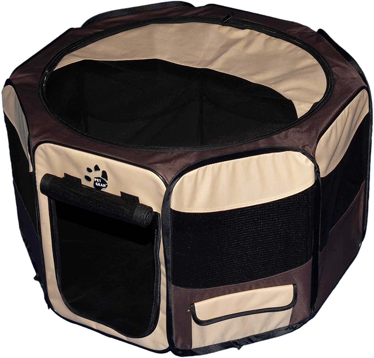 Sahara Octagon Pet Pen With Removable Top