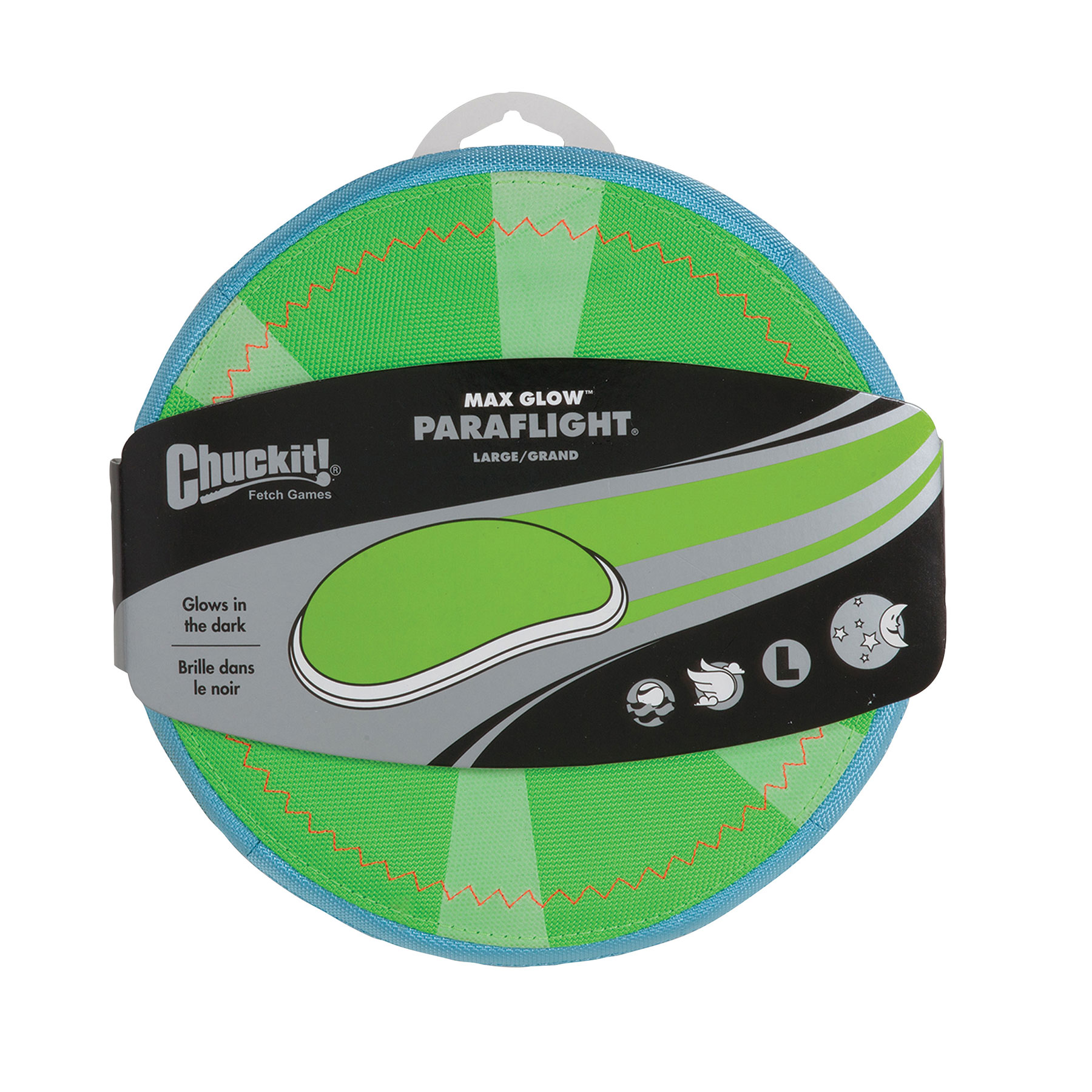 Chuckit!® Paraflight® Max Glow® Lite Flight Dog Toy