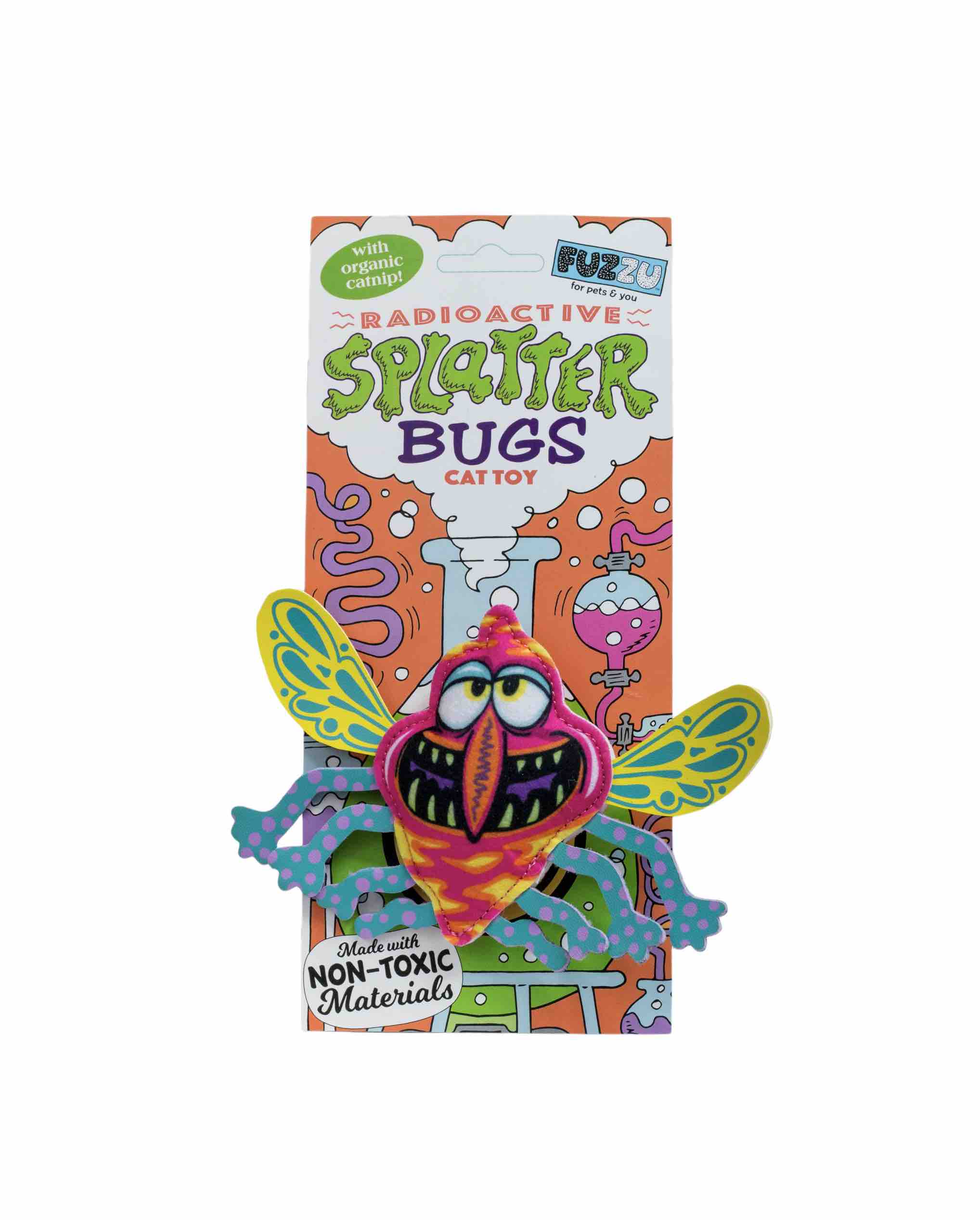 Zinger Cat Toy - Splatterbugs - 3 toys