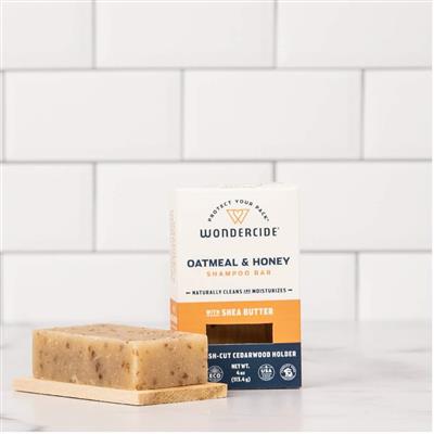 Wondercide - Oatmeal & Honey Shampoo Bar - 4oz.