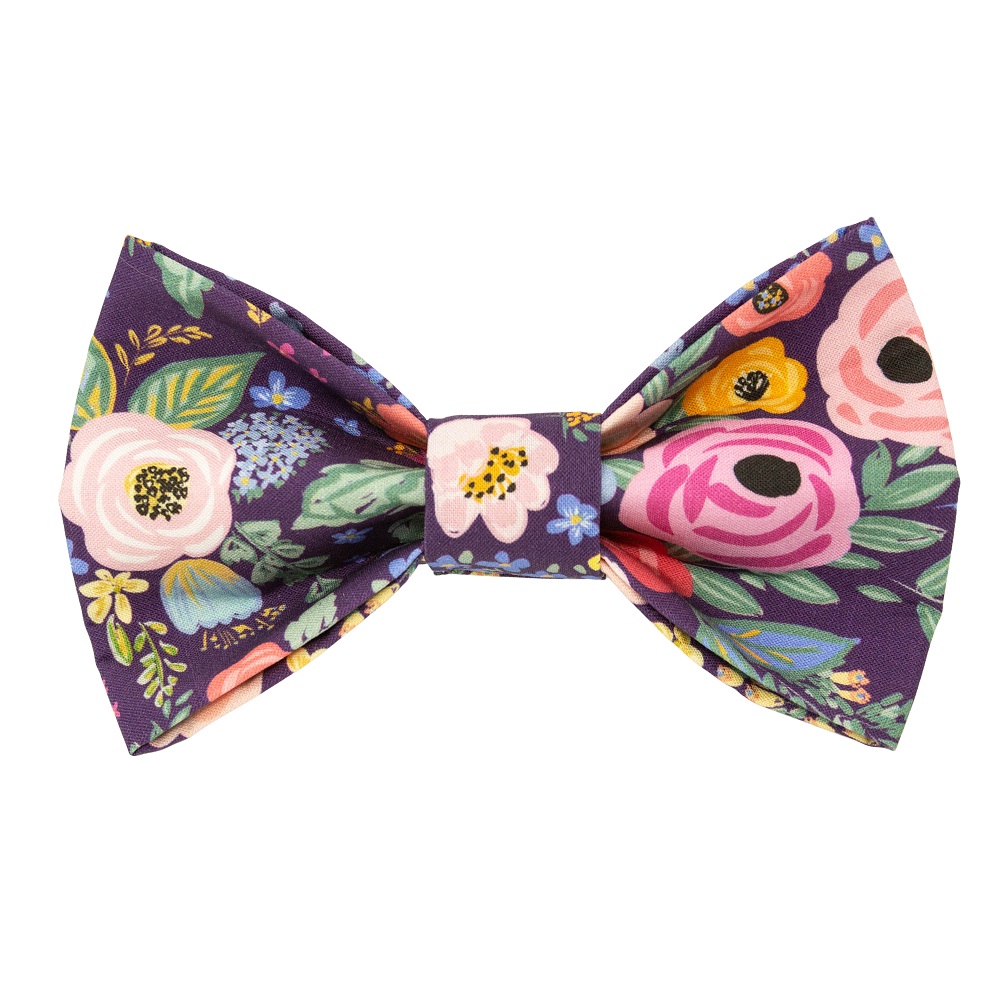 Flower Bow Tie, Floral Bow Tie, Spring Bow Tie, Summer Bow Tie, Dog Bow Tie