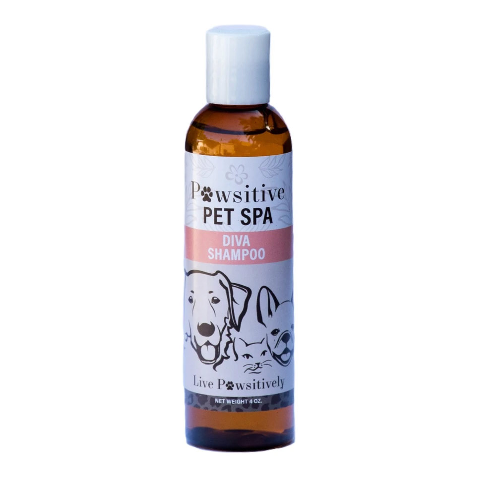 Diva Hypoallergenic Shampoo for Dogs and Cats, 4oz. Bottle