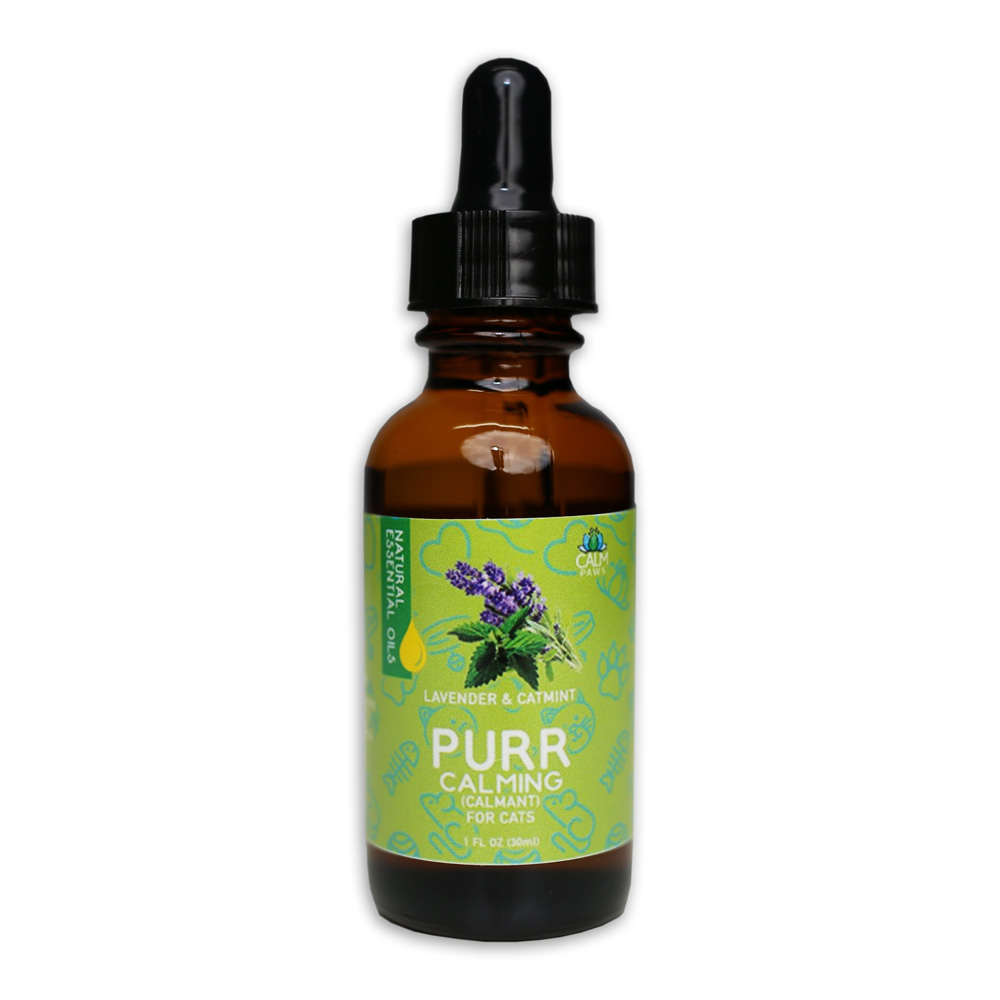 Calm Paws PURR Lavender & Catmint Calming Essential Oil 1 oz.