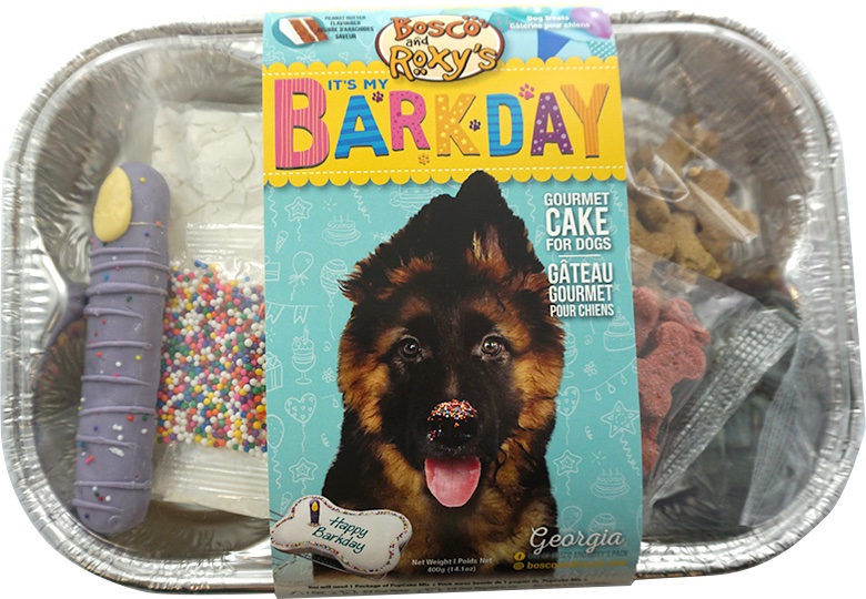 Bake Your Own Barkday Cake, 6/Case, Happy Bark-Day