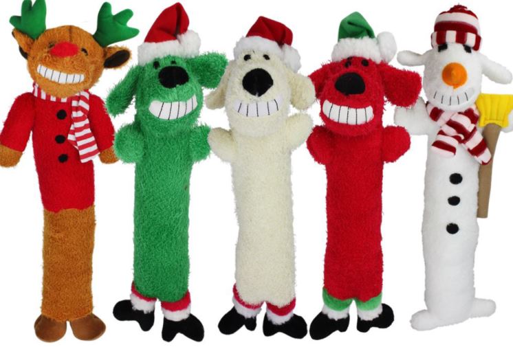 Multipet Multipet Loofa Christmas Assortment Size: 18inch (Santa ...