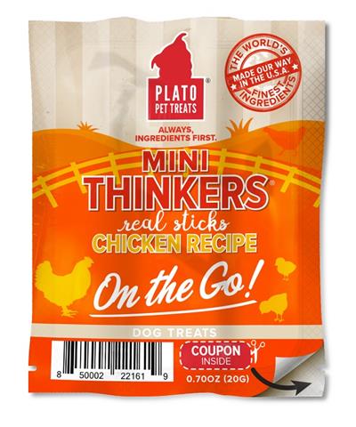 Plato On the Go! Chicken Mini Thinkers Display 100ct
