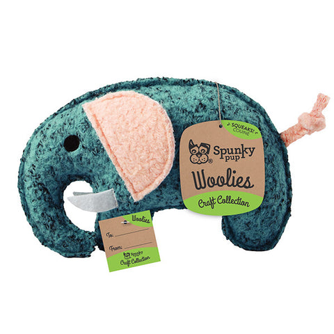 SPUNKY PUP WOOLIES ELEPHANT