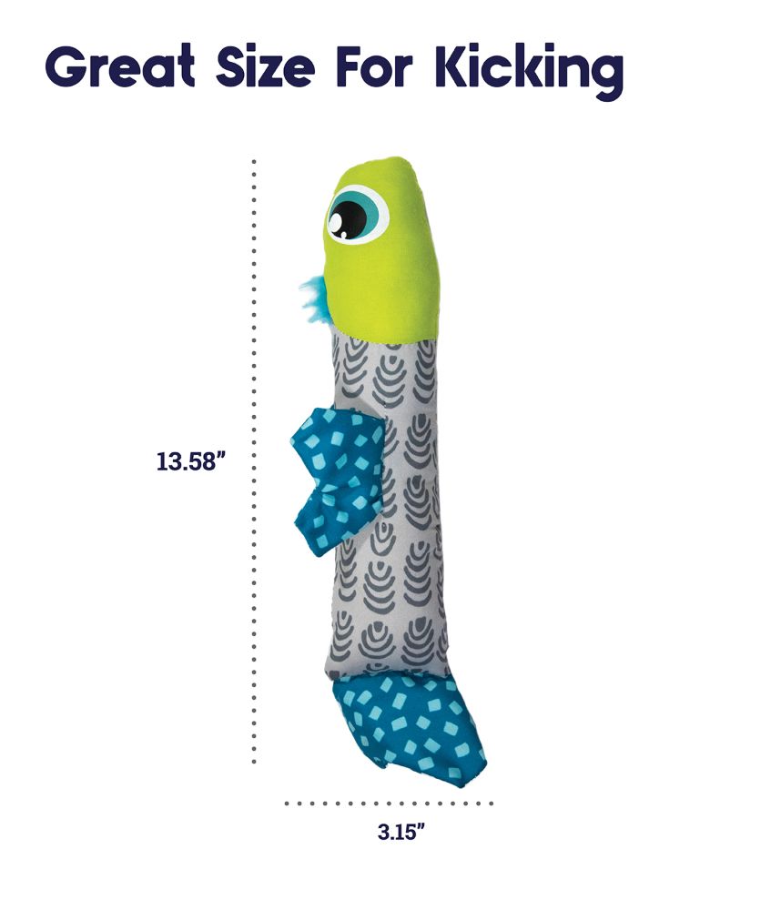 The Catnip Crunch Fish Cat Toy by Petstages