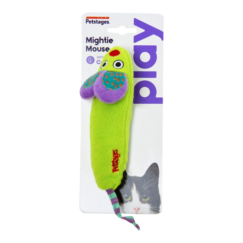 Mightie Mouse, Green Magic Cat Toy by Petstages