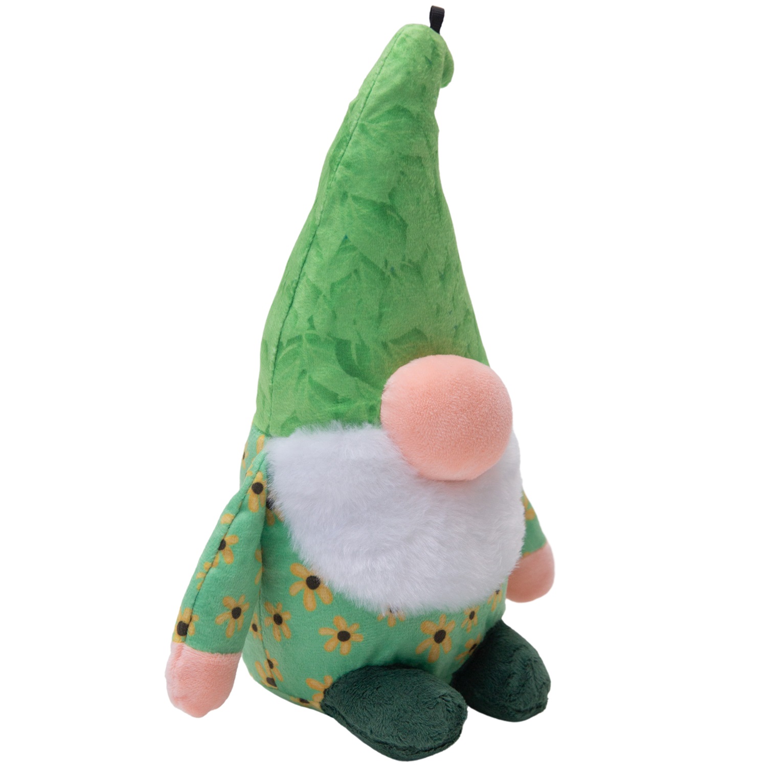 SnugArooz Meadow the Gnome Plush Dog Toy 10"