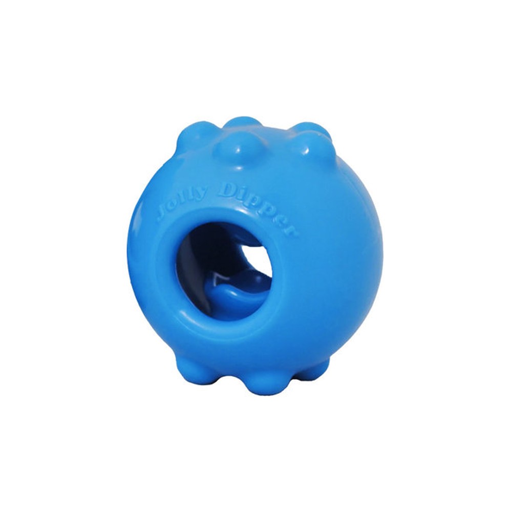 Jolly Pet Jolly Dipper Ball - Blue 4 in