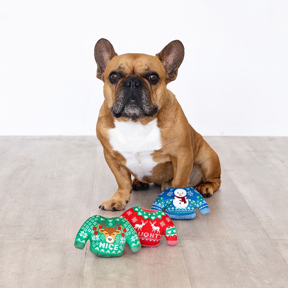 The Snuggle Is Real Small Plush Dog Toys Set Of 3