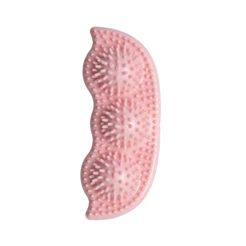 SnugArooz Pea Podz Dog Chew Toy Pink 5"