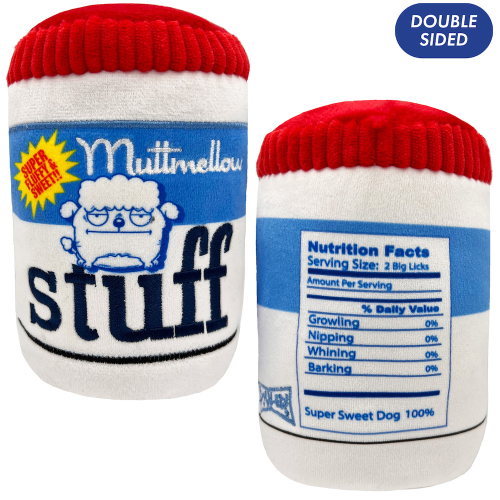 Muttmellow Stuff Dog Toy (Double Sided)
