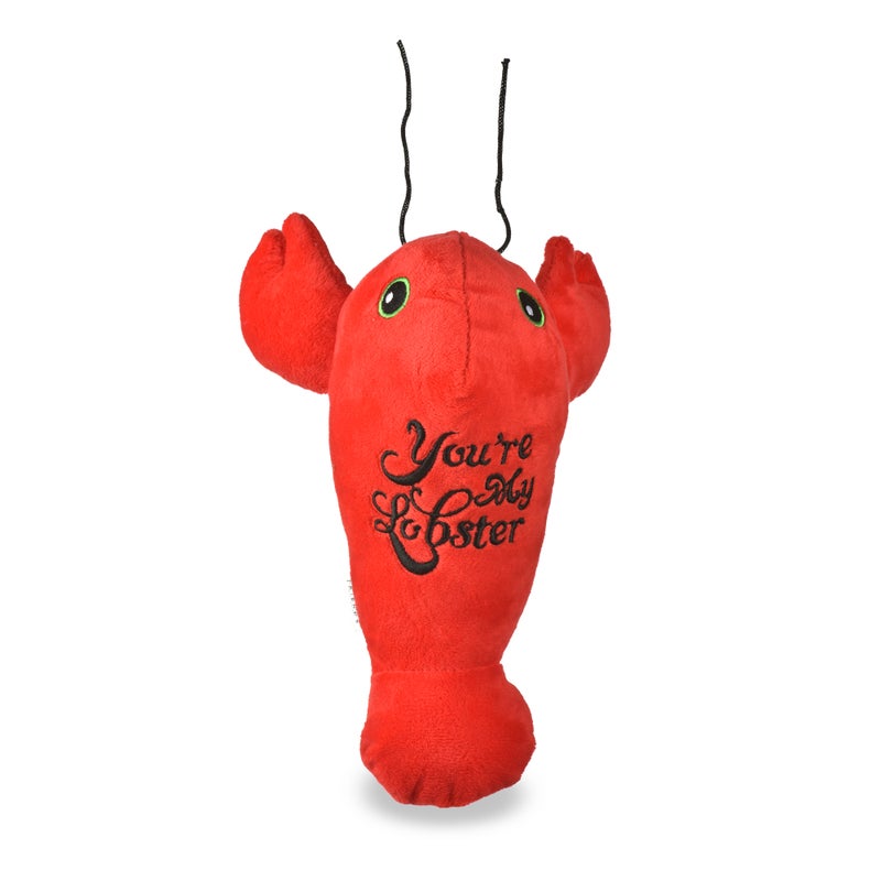 FRIENDS: Lobster Plush Squeaker Pet Toy