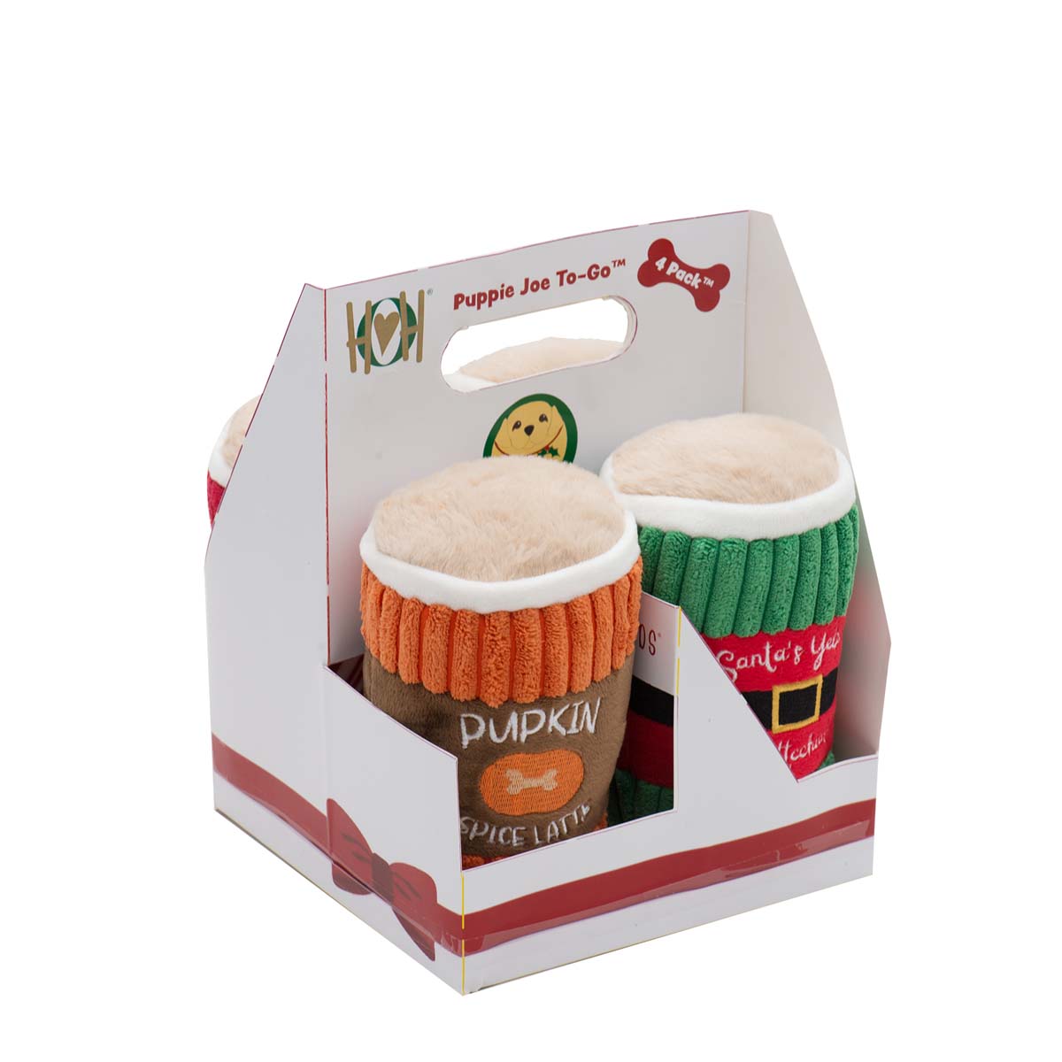 Puppie Joe to Go, with carrying tray (4pk)